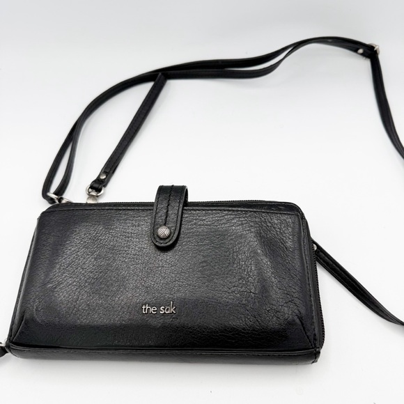 The Sak | Bags | The Sak Iris Black Leather Tooled Floral Embossed ...